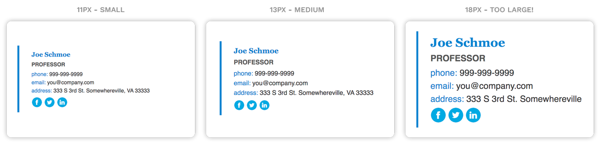 The Comprehensive Guide To Email Signature Sizes