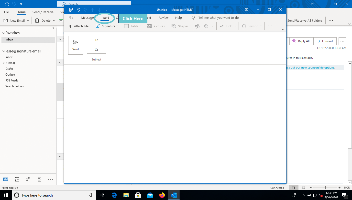 How To Add An Email Signature In Outlook Desktop 