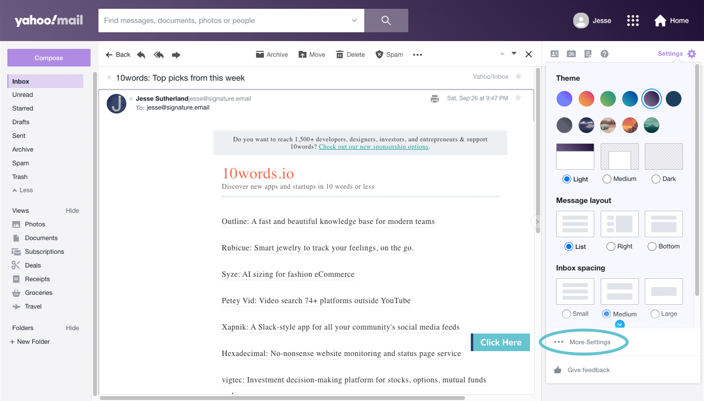 How To Add An Email Signature In Yahoo Mail