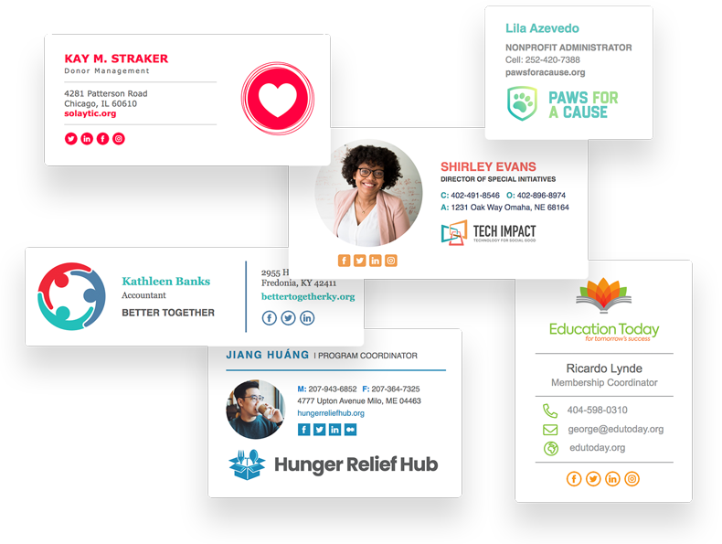 The Best Email Signature Generator For Non Profits Signature email