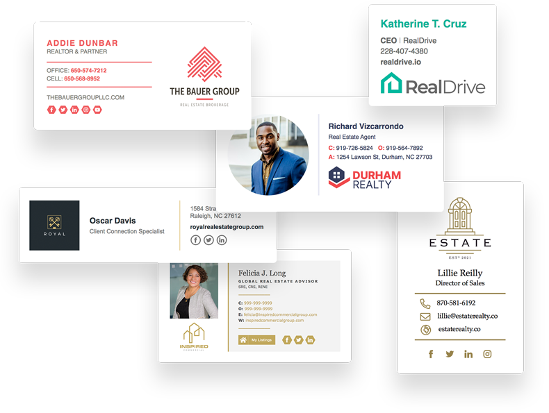 The Best Email Signature Generator For Real Estate Agents Signature email